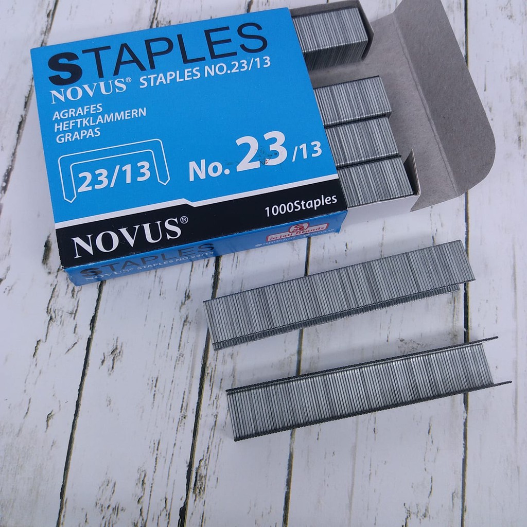 Jual Novus isi stapler 23/13 - Staples 13 mm | Shopee Indonesia