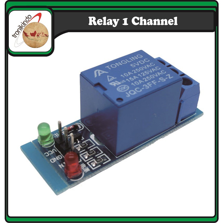 Jual Relay 1 Channel 5V Relay Module | Shopee Indonesia