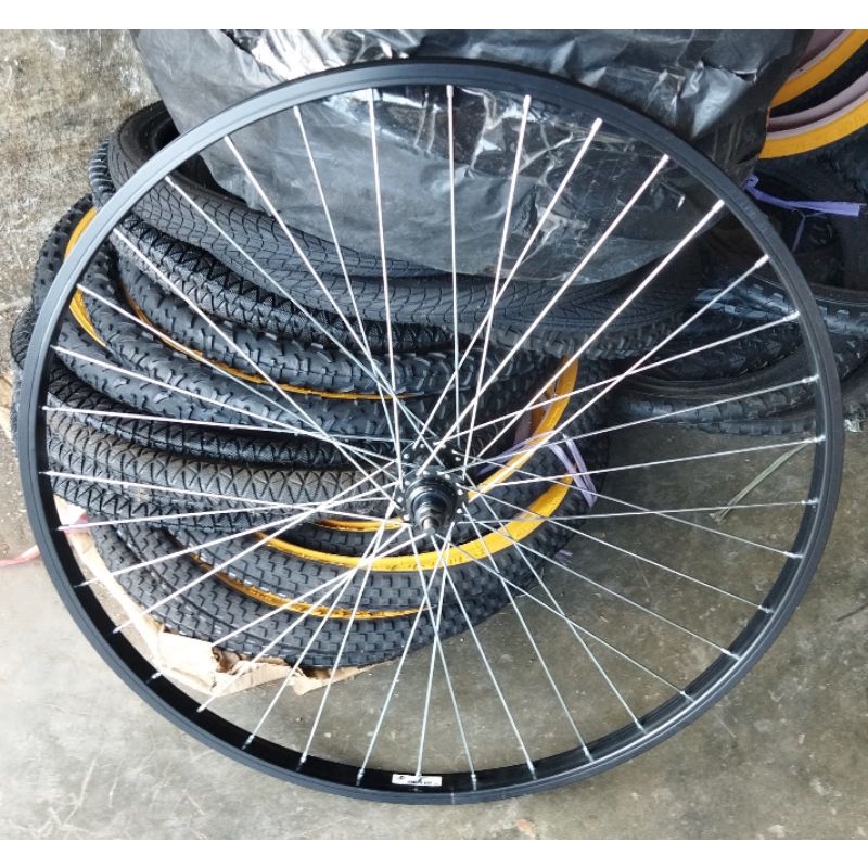 Jual wheelset velg sepeda 26 mtb 26 x 175 / 2125 UNITED hitam alloy mtb ...