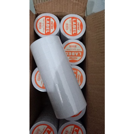 Jual Stiker Lebel Joyko 2 Baris ( Per Slop@10 ROLL ) | Shopee Indonesia