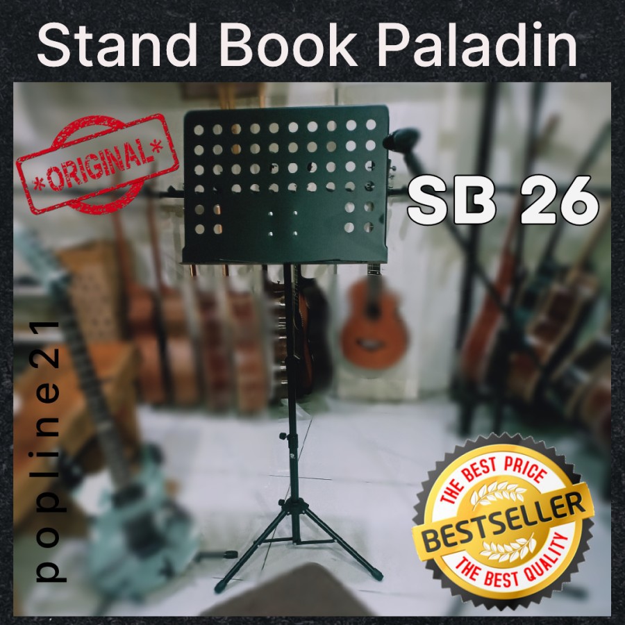 Jual Stand Book Paladin SD26 / stand Music SB 26 / stand partitur | Shopee Indonesia