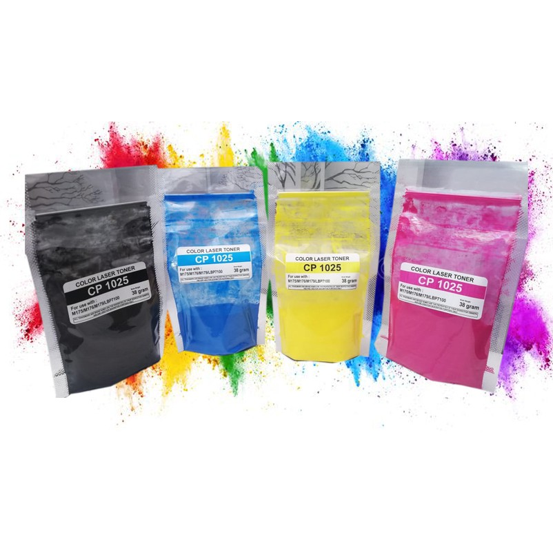 Jual SERBUK TONER HP COLOR LASERJET M175 M176 M177 CP1025 | Shopee ...