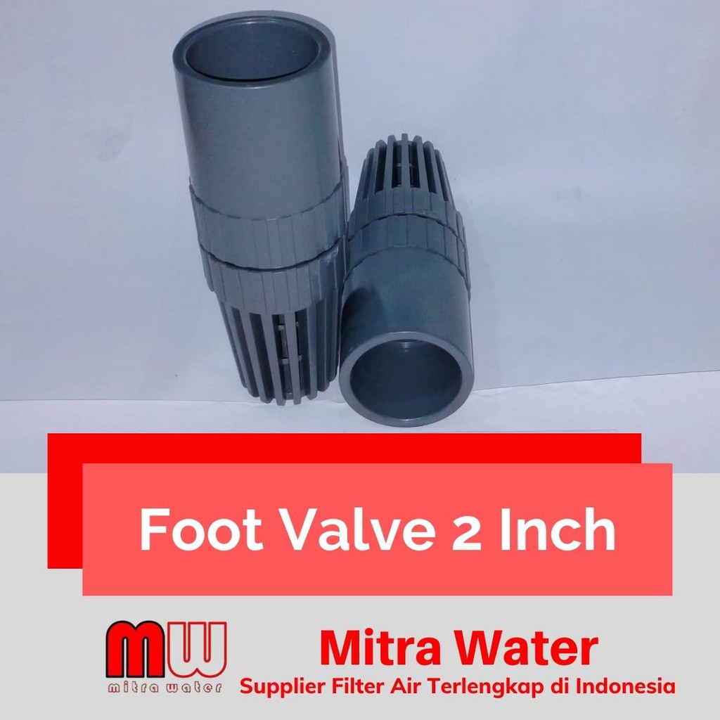 Jual Foot Valve Ukuran 2 Inch bahan PVC | Shopee Indonesia