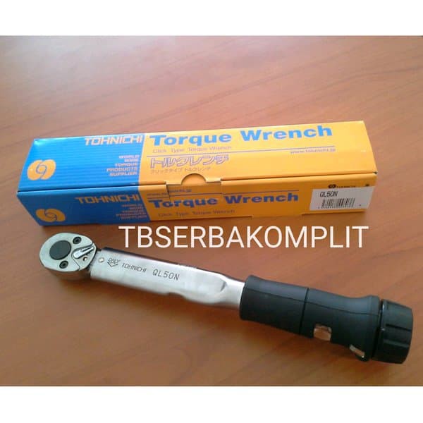 Jual Tohnichi 450QL Torque Wrench Ratchet Head Range 100-500 kgf.cm ...