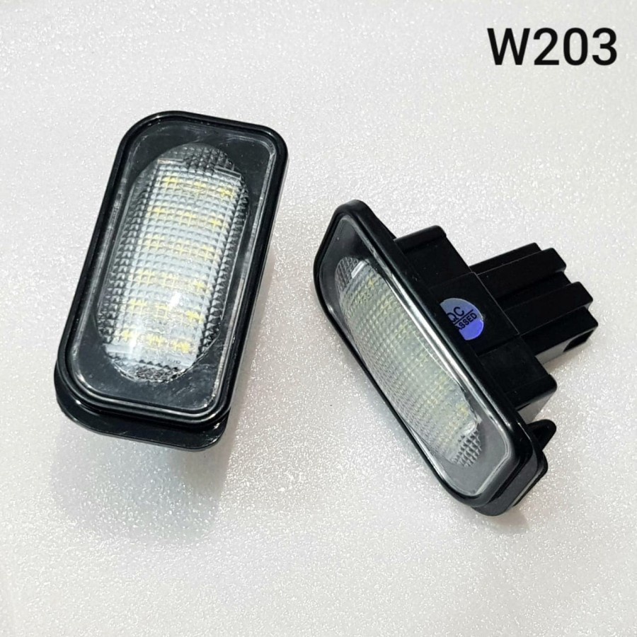 Jual lampu LED plat nomor belakang Mercy Mercedes Benz W203 | Shopee ...