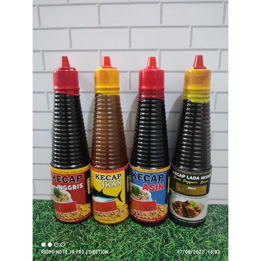 Jual Aneka Spesial Kecap Penyedap [Kecap Lada Hitam, Kecap Asin, Kecap ...