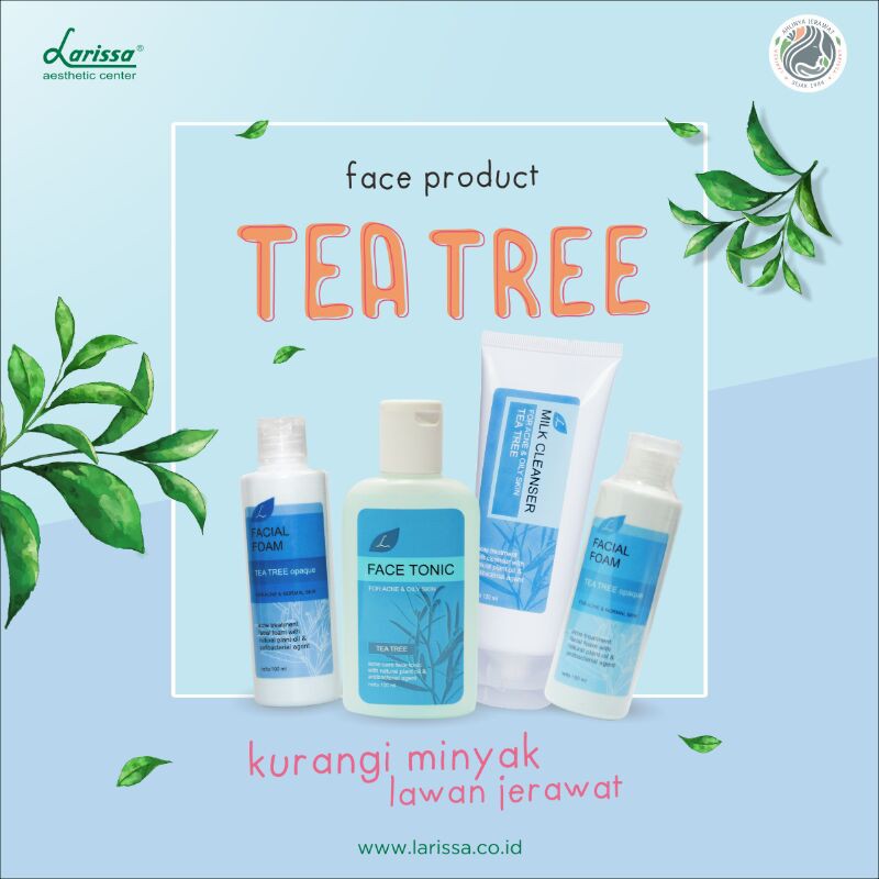 Jual PAKET FACE TEA TREE LARISSA | Shopee Indonesia