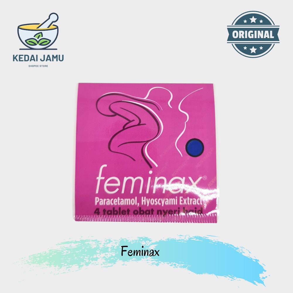 Jual Feminax 4 Tablet - Pengurang Nyeri Haid | Shopee Indonesia