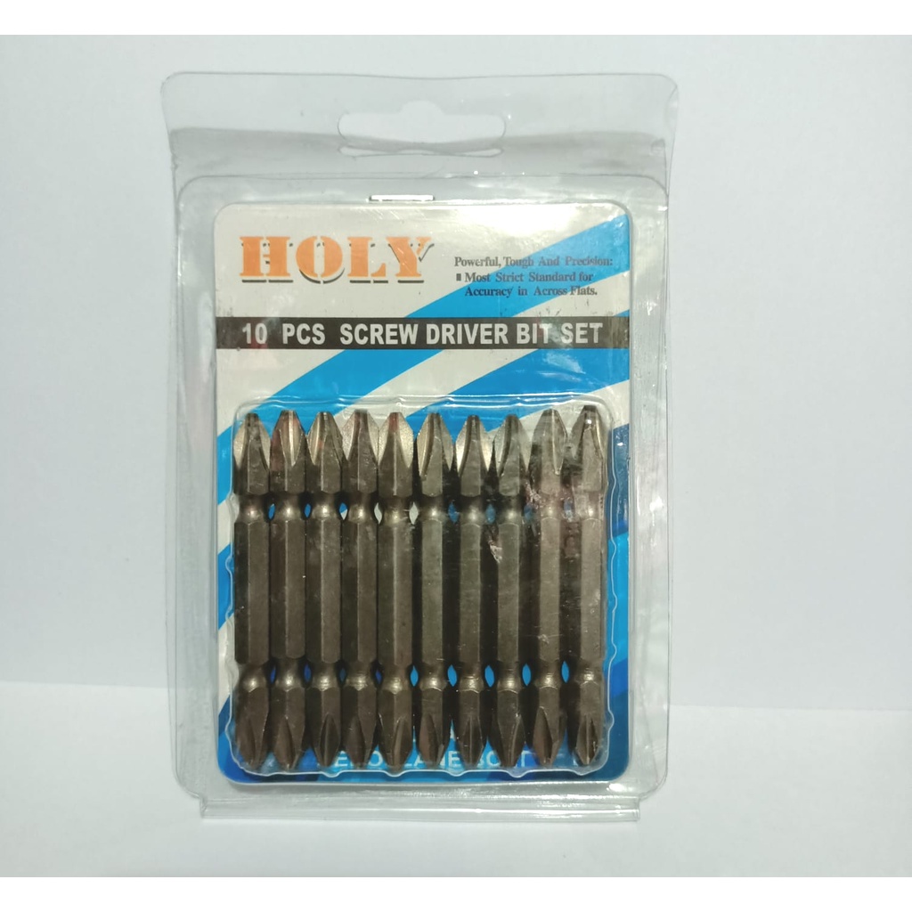Jual Mata Obeng Angin Bor Gypsum Double Ended Bits Screwdriver ...
