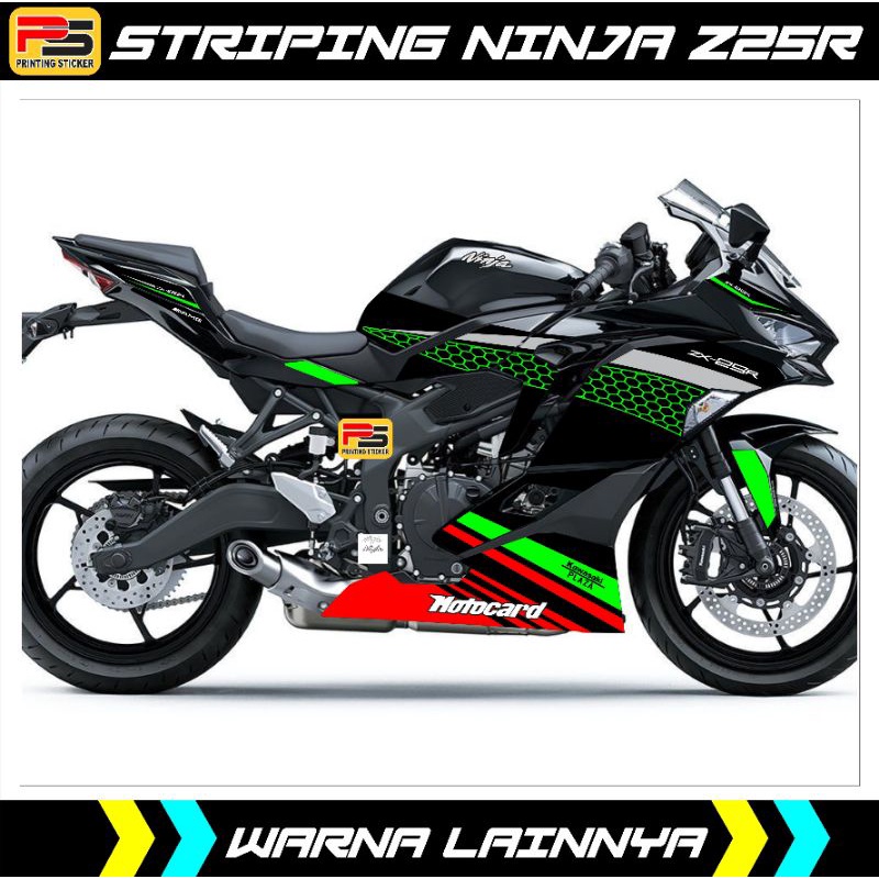 Jual STICKER DECAL STRIPING NINJA ZX 25R KRT/KAWASAKI NINJA ZX25 R ...