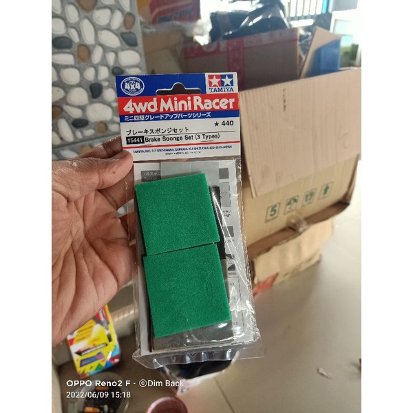 Jual Tamiya 15441 Brake Sponge Set ( 3 Types ) | Shopee Indonesia