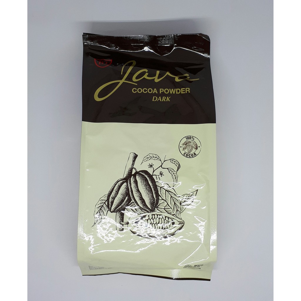Jual Java Cocoa Dark Powder Premium Bubuk coklat keto friendly 1kg ...