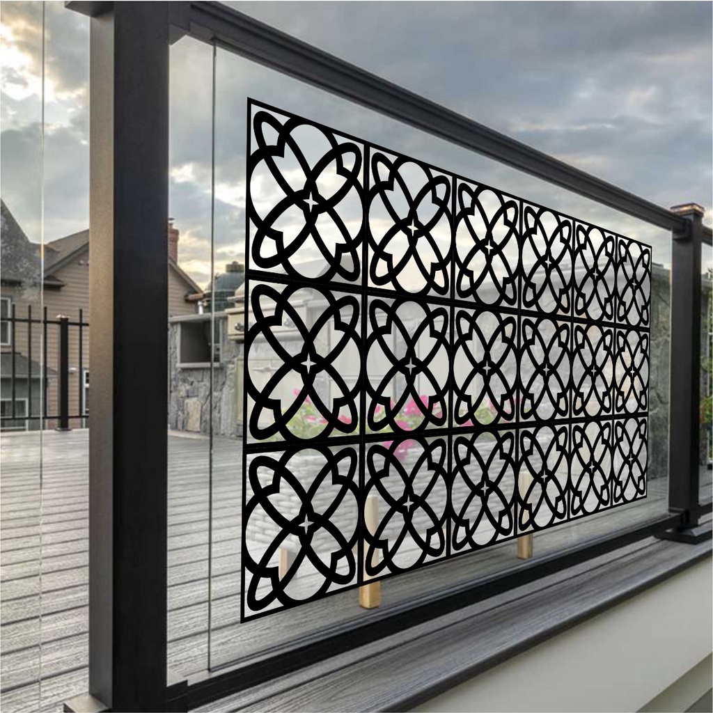 Jual WALLSTICKER / STICKER Kaca / Stiker Persegi Elegan / Ukuran ...