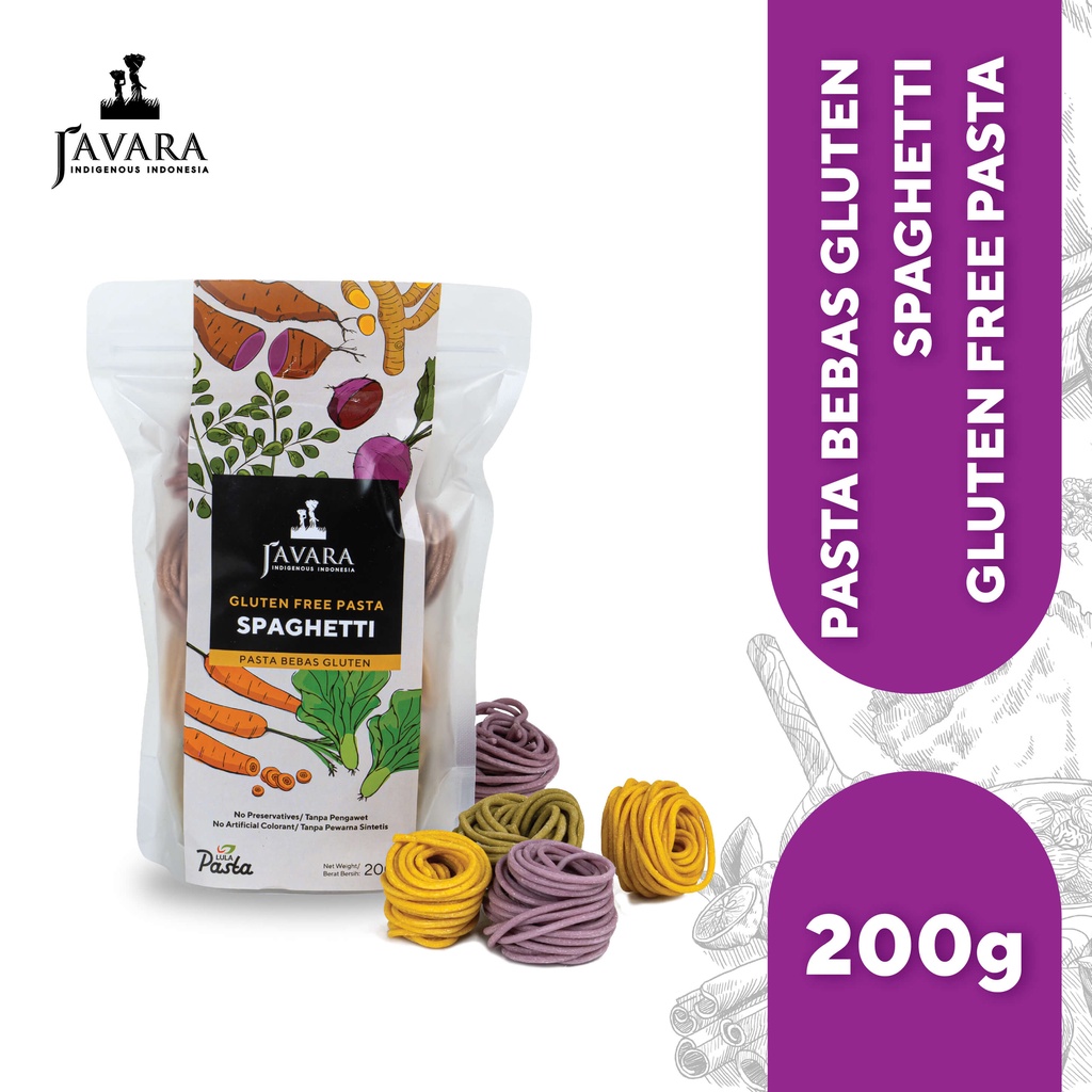Jual Javara Gluten Free Pasta Spaghetti - Pasta Bebas Gluten 200g ...