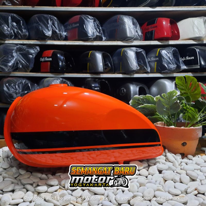 Jual TANGKI CUSTOM POLOS PREMIUM MEGAPRO, THUNDER 125, TIGER GL SCORPIO ...