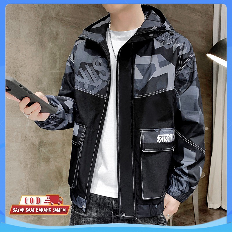 Jual Jaket Casual/Jaket Pria/Jaket Pria Trendi dan Simple 8807 | Shopee ...