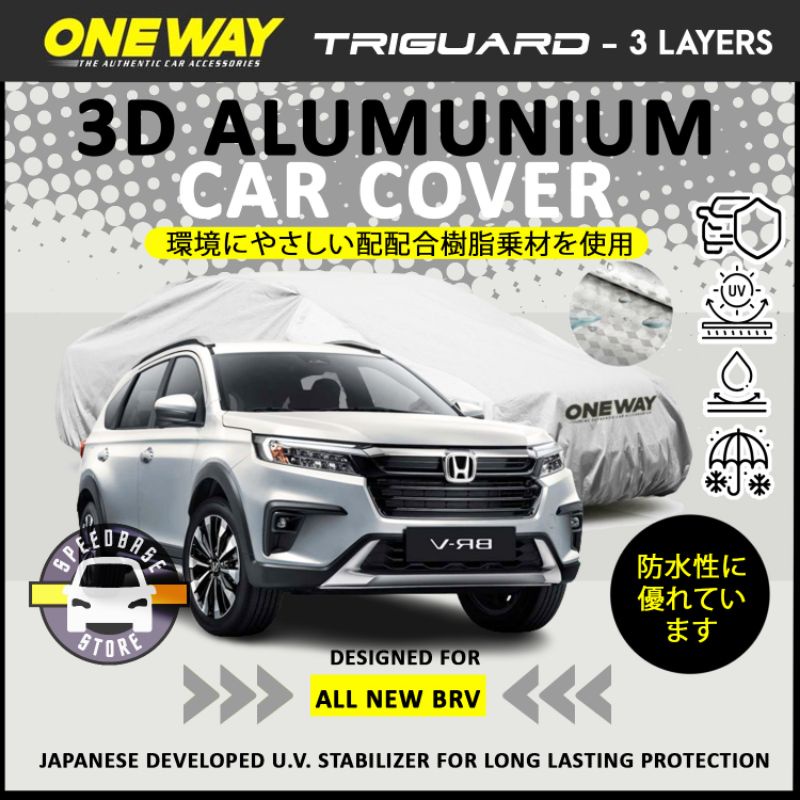 Jual Cover Mobil All New BRV 2022 2023 2024 ONEWAY 3 Layer/Lapis ...