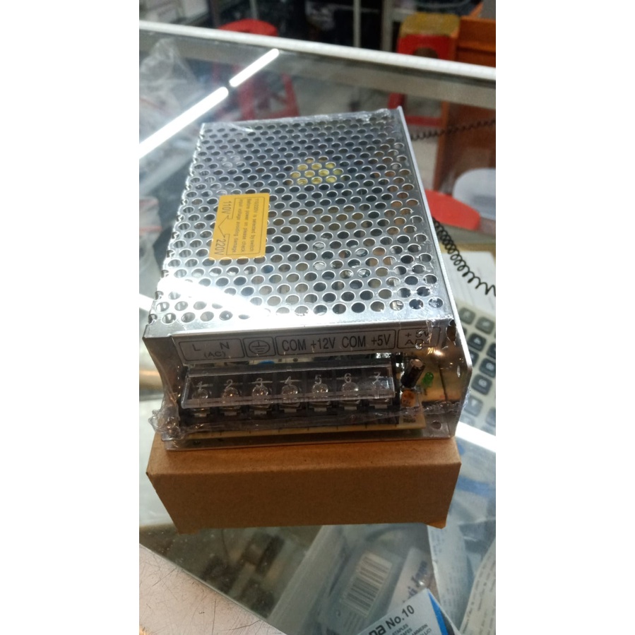 Jual Power Supply D-60A Dual Output 5V 6A & 12V 3A bagus handal | Shopee Indonesia