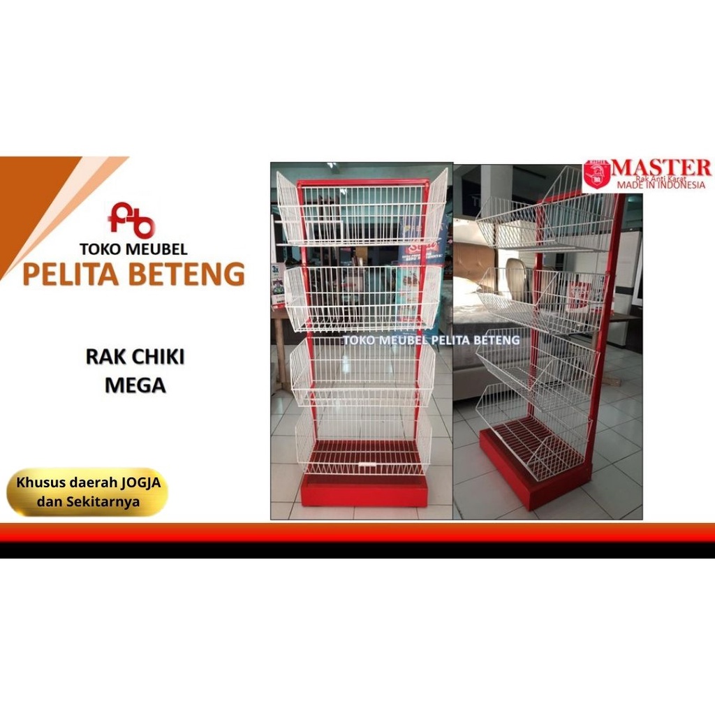Jual Rak Chiki Master Mega 4 Susun Jogja | Shopee Indonesia