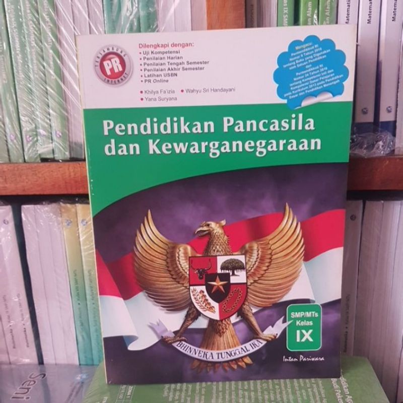 Jual Buku PR PPkn Kelas IX Intan Pariwara | Shopee Indonesia