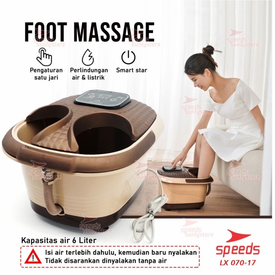 Jual foot spa alat pijat kaki terapi refleksi salon massage relaksasi ...
