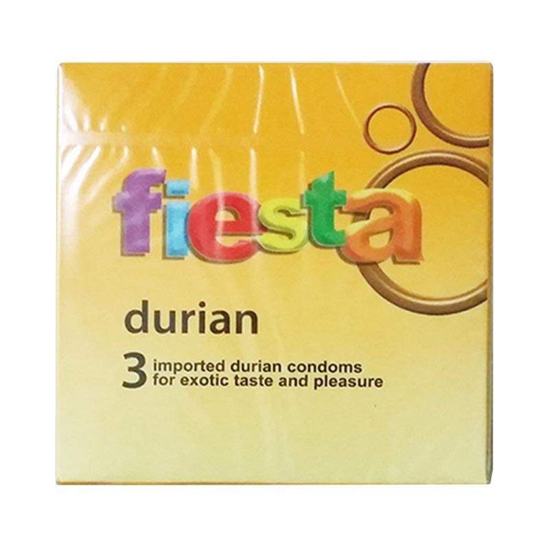 Jual Fiesta Kondom Durian 3 Pcs - Alat Kontrasepsi | Shopee Indonesia