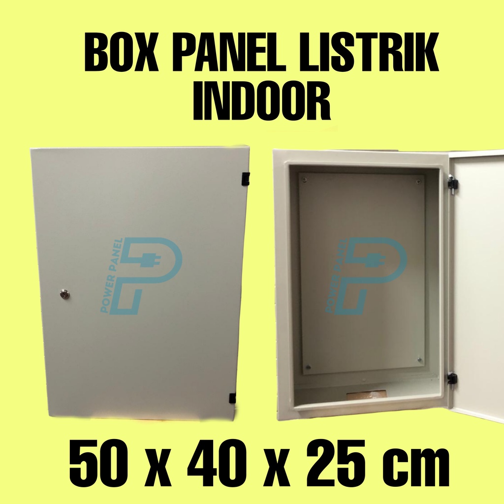 Jual Box Panel Listrik Indoor 50x40x25 SPHC 1.2mm RAL 7032 | Shopee ...