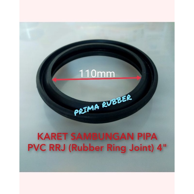 Jual KARET SAMBUNGAN PIPA PVC RRJ (Rubber Ring Joint) UKURAN 4 INCH ...