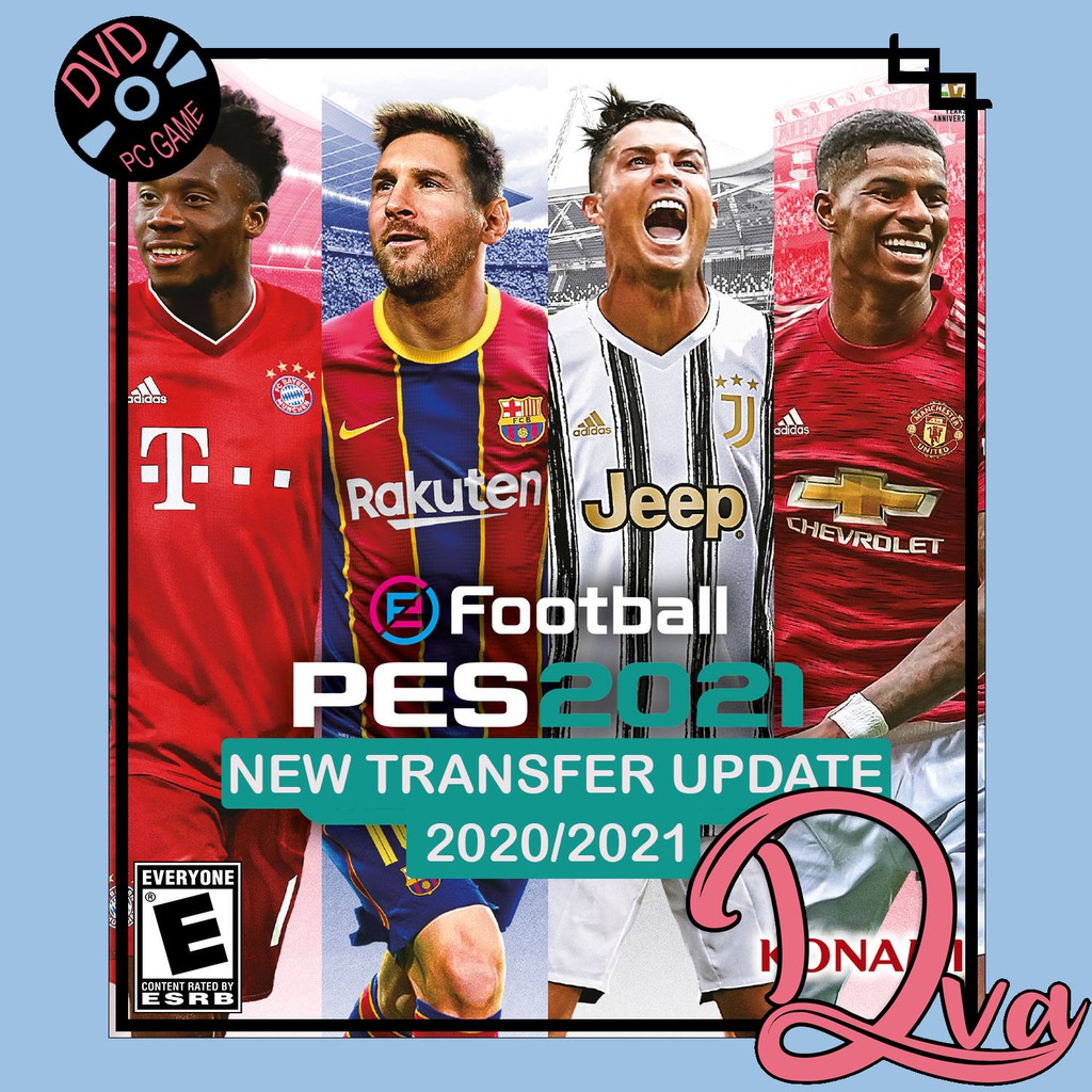 Jual eFootball PES 2021 New SmokePatch Update - PES 2021 - PC GAME CD ...