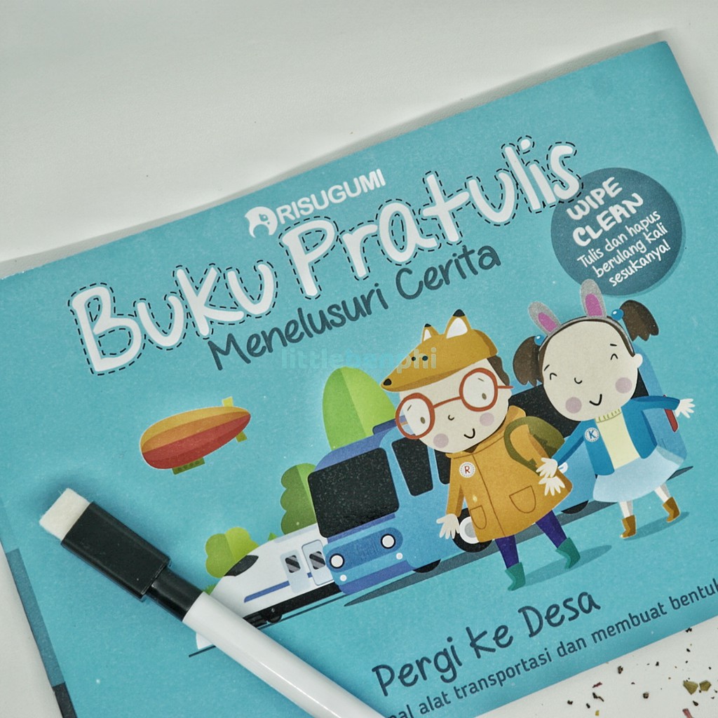 Jual Buku Pratulis | Wipe and Clean Fox and Bunny | Shopee Indonesia