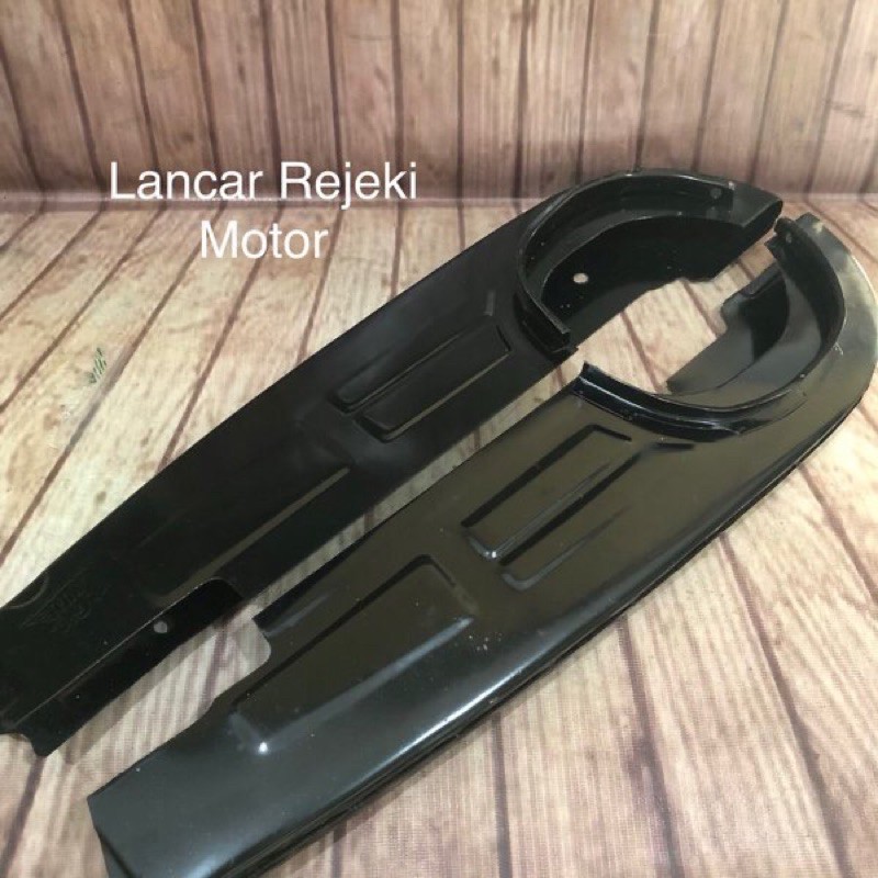 Jual katengkas tutup rantai rante suzuki a100 hitam | Shopee Indonesia