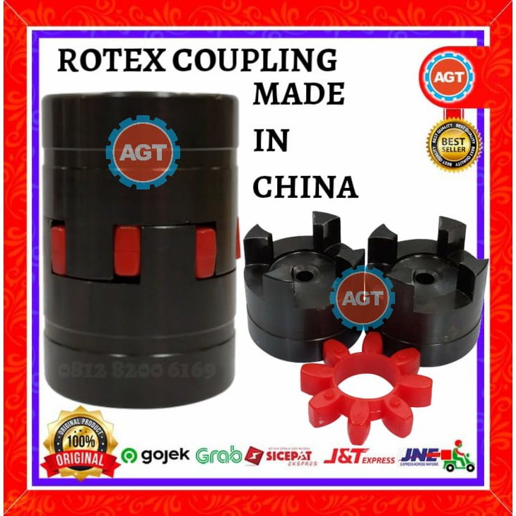 Jual ROTEX JAW COUPLING FL/GE 38 MAX BORE 45mm CAST IRON MADE IN CHINA ...