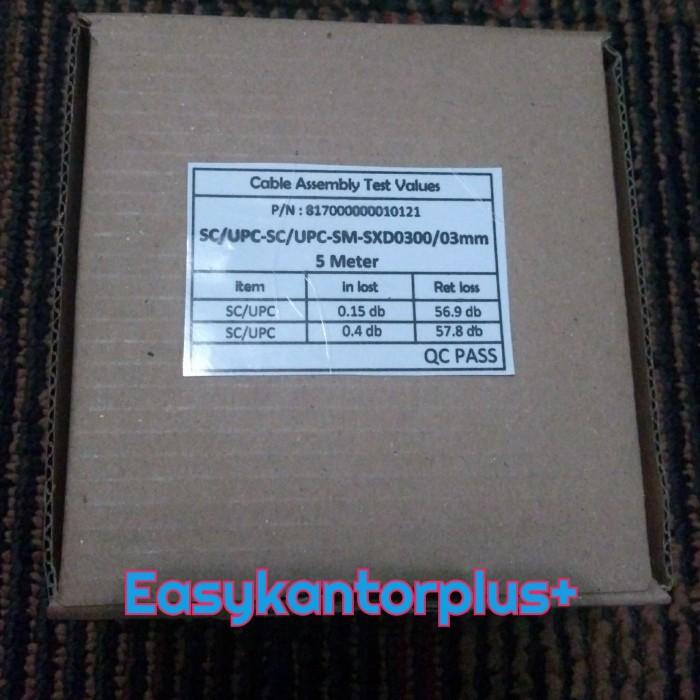 Jual kabel optik indihome 5 meter plus connector | Shopee Indonesia