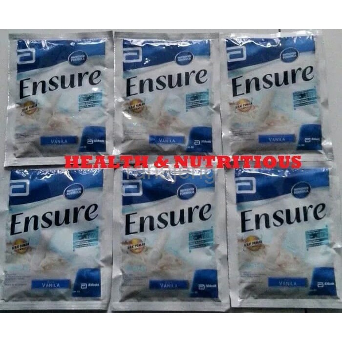 Jual TERBARU! ENSURE VANILA SACHET (KEMASAN SACHET) | Shopee Indonesia