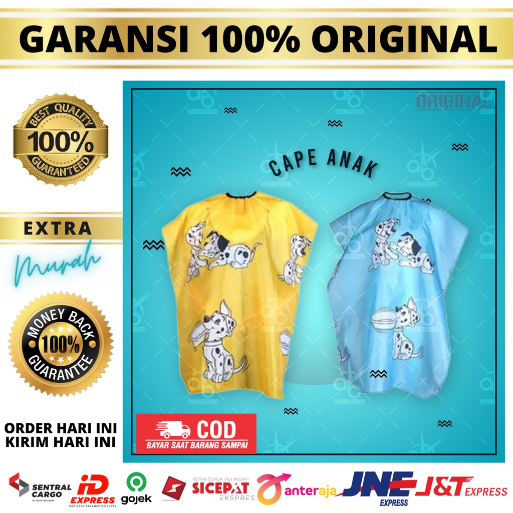 Jual Cape Baby atau Anak Pangkas Rambut Kain Kip Barbershop | Shopee ...