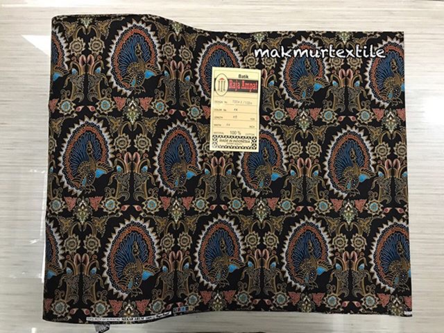 Jual Kain batik katun Raja Ampat Mekar Arum 1009 / batik Raja Ampat ...