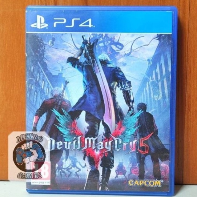 Jual Ps4 Devil May Cry 5 Kaset Devilmaycry Playstation PS 4 5 DMC V My ...