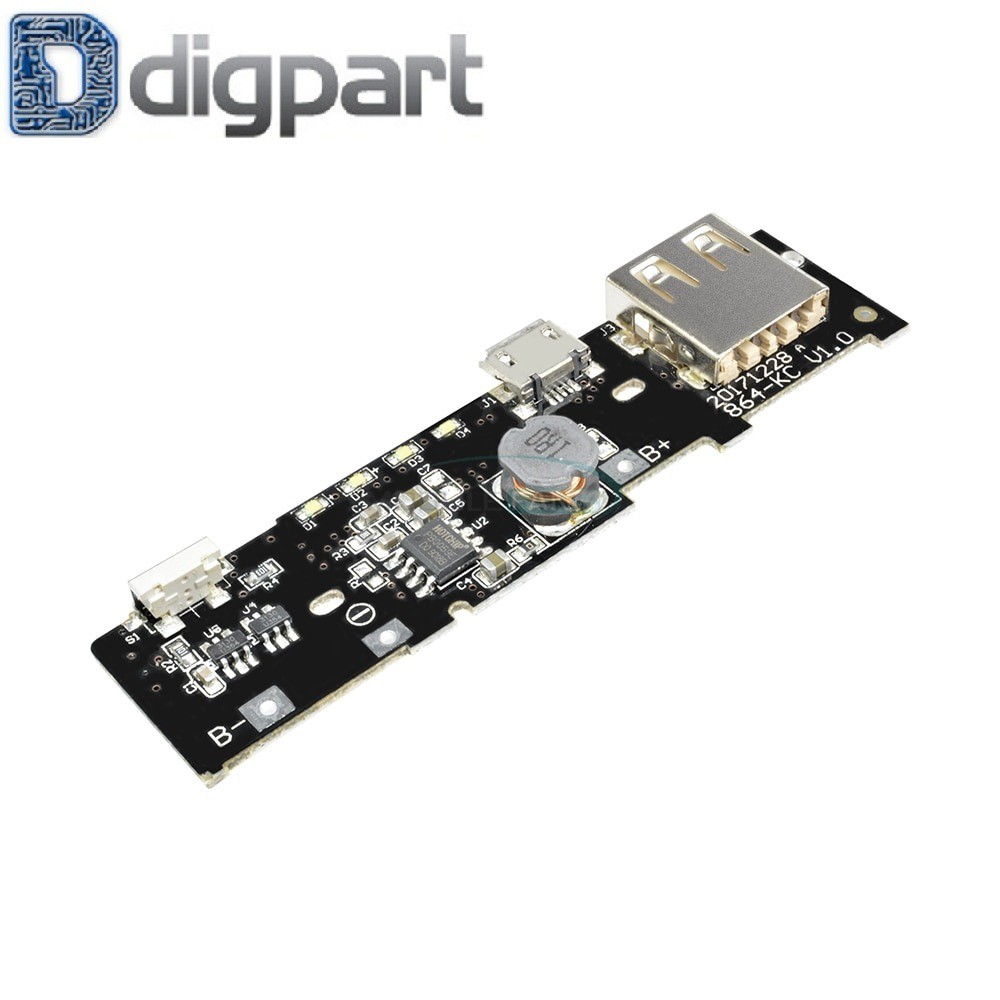 Jual Power Bank Charger Module 5V 2.1A Charging Circuit Board Module ...