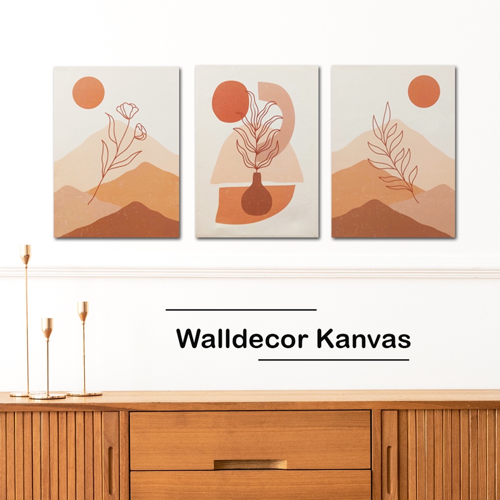 Jual Hiasan dinding aesthetic kanvas walldecor canvas pajangan dinding ...