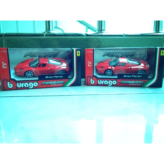Jual Enzo Ferrari Shell model kit 1/43 (burago) | Shopee Indonesia