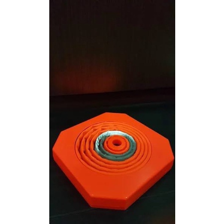 Jual Foldable Traffic Cone Emergency | Kerucut Segitiga Darurat Model Lipat dengan lampu ...