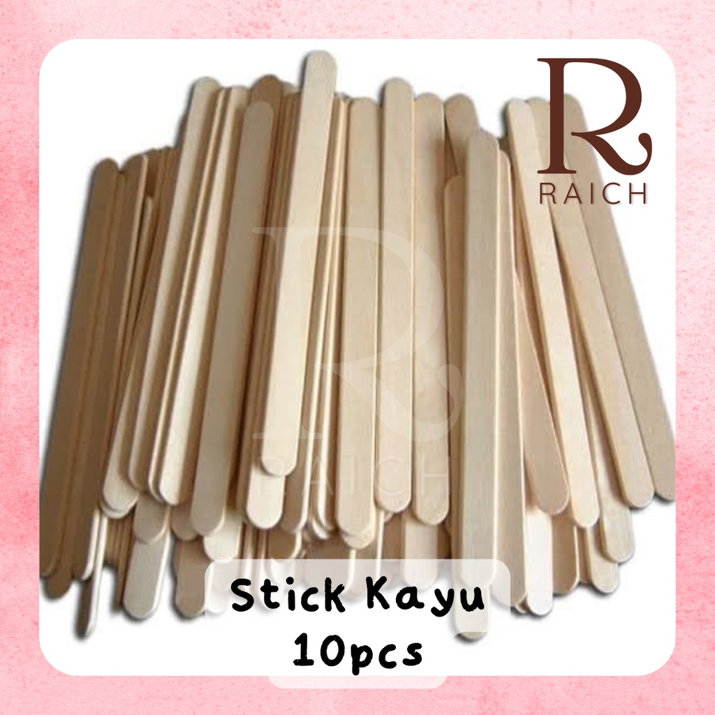 Jual Stick Kayu 10pcs Wood Stik Candle Penyangga Lilin | Shopee Indonesia