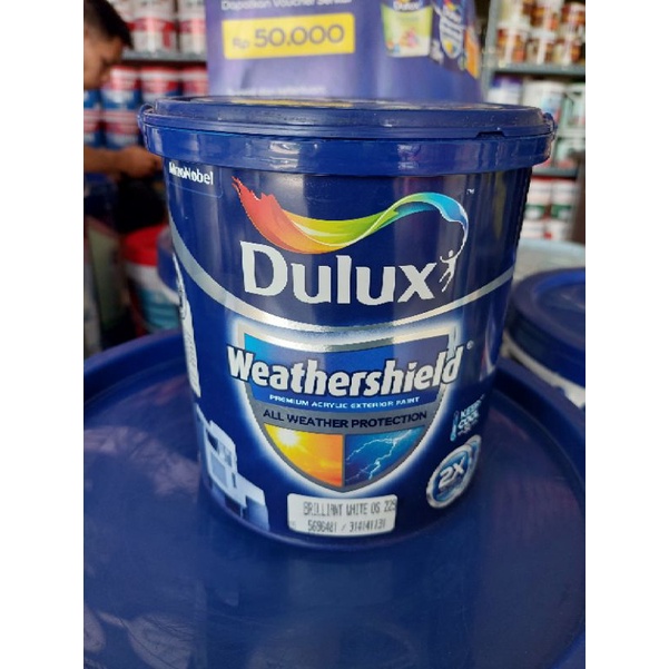 Jual Dulux Weathershield Dual Shield Merlin 2 5l Cat Tembok Exterior