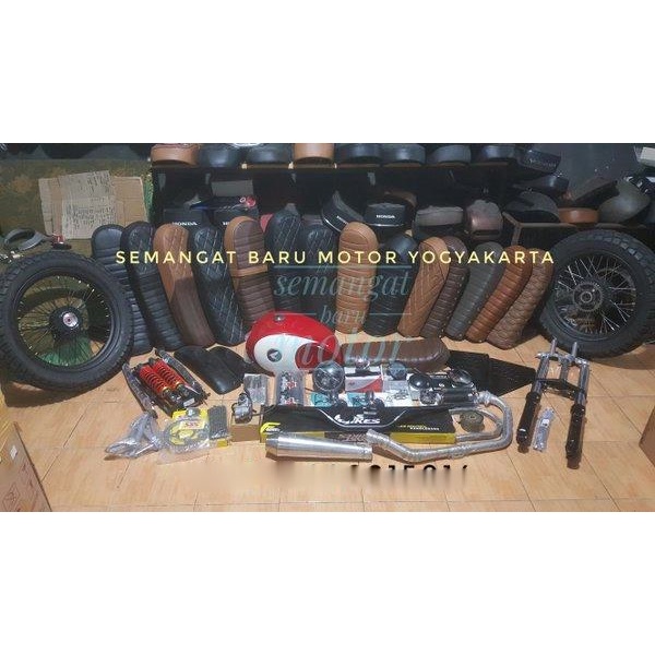 Jual sparepart scrambler tiger revo tiger cw Megapro paling lengkap ...