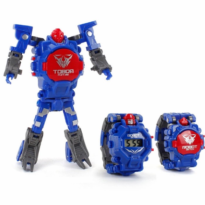 Jual Produk Terbaik - Jam Tangan Transformers / Robot Transformers ...