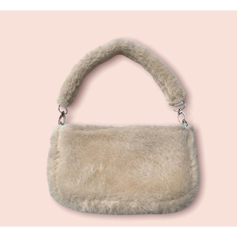 Jual Tas Bulu Korean Tas bulu tebal Ulzzang | Shopee Indonesia