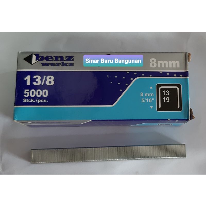 Jual Isi Staples/Necis Benz Werkz 8mm | Shopee Indonesia