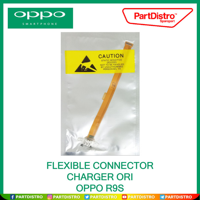 Jual FLEXIBLE CONNECTOR CHARGER ORI (OPPO R9S) | Shopee Indonesia