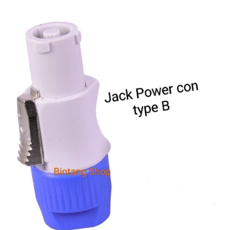 Jual Jack Powercon type B output putih | Shopee Indonesia