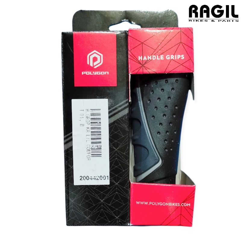 Jual HANFAT SEPEDA POLYGON HANDGRIP KARET STANG HAND GRIP HANPAT HANDLE ...